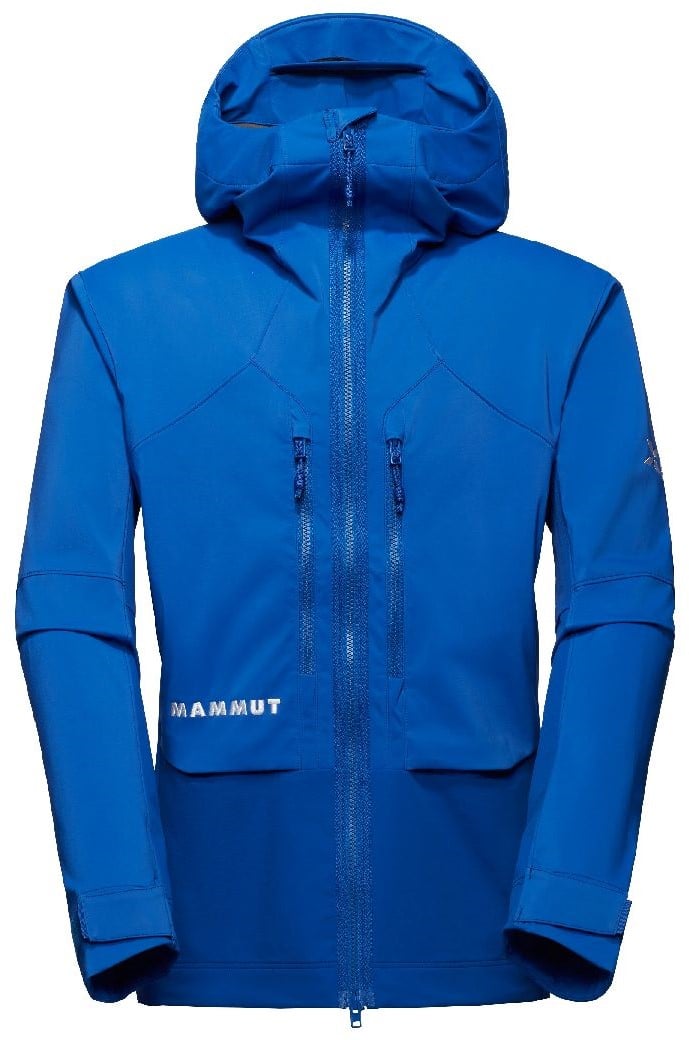 Mammut Eiger Nordwand Pro SO Hooded Jacket M - Eiger Blue - M Wir sind ...