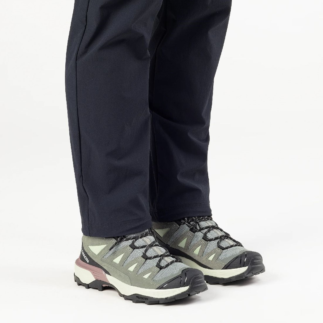 Salomon X Ultra 360 Leather Mid GTX W - Green Milieu/Sedona Sage ...
