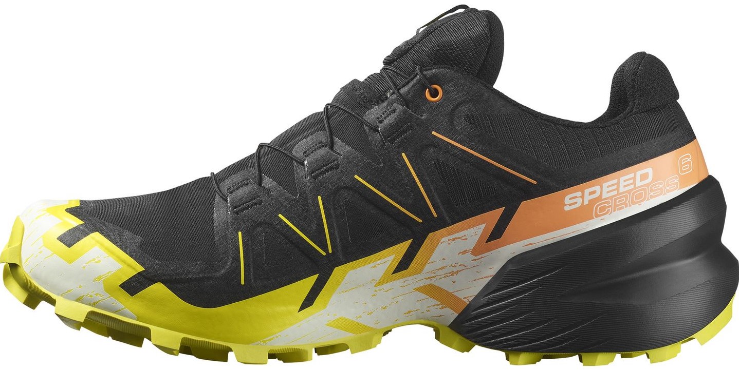 Salomon Speedcross 6 GTX - Black/Sulphur Spring/Bird Of Paradise - 44 2 ...