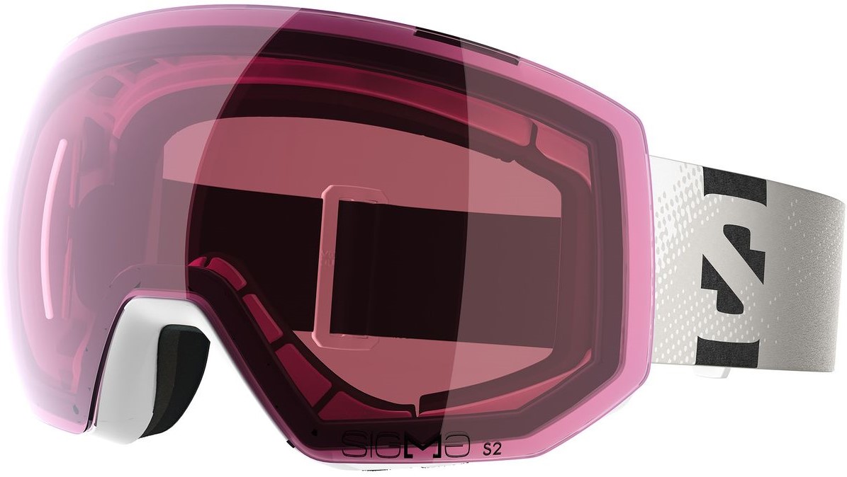 Salomon Radium Pro Sigma+ - White/Sigma Silver Pink + Sigma Light Blue ...