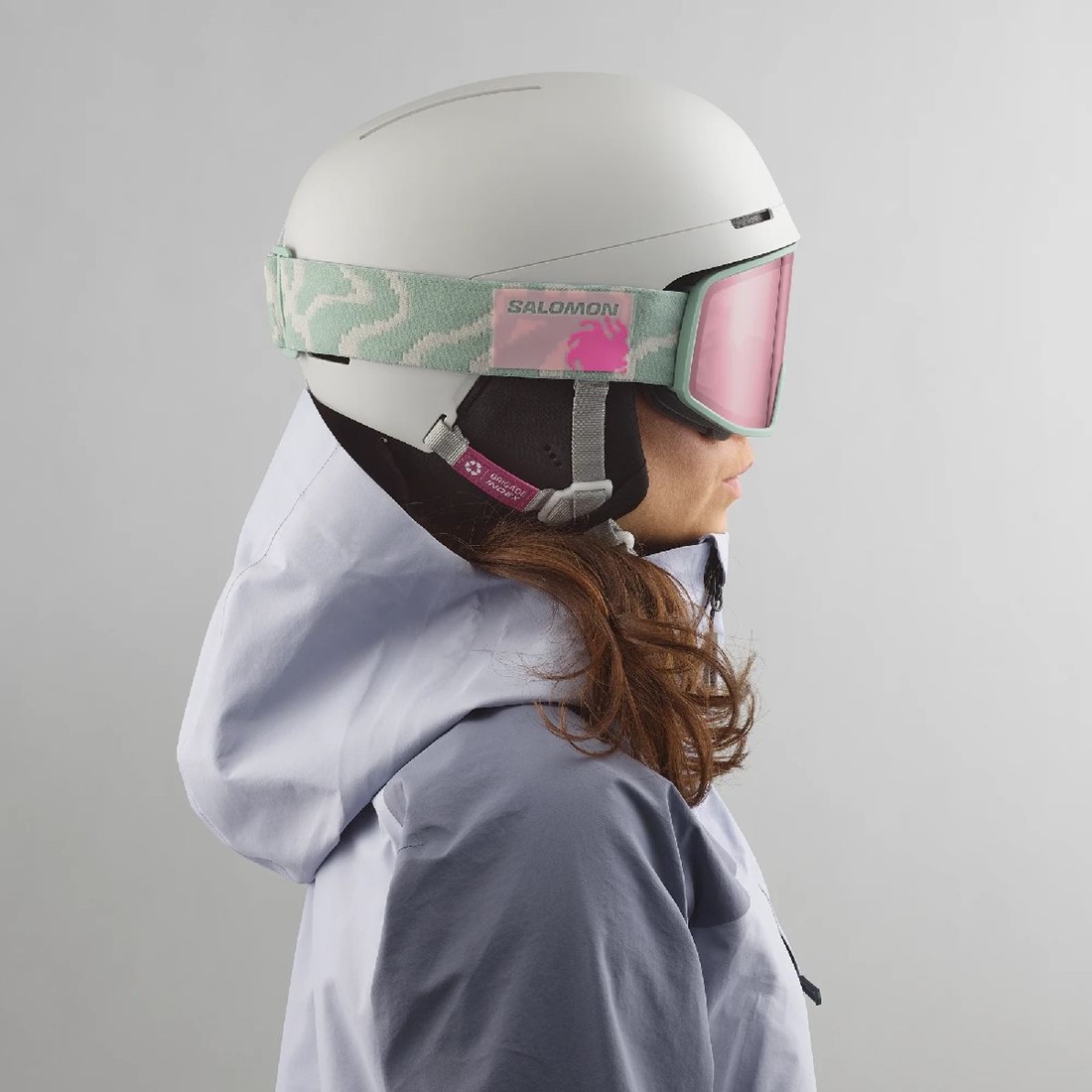 Salomon Sentry Pro Sigma+ - Iceberg Green/Sigma Silver Pink + Sigma Gun ...