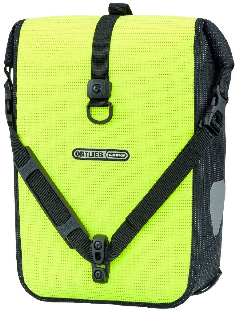 Ortlieb Sport-Roller High Visibility - Neon Yellow/Black Reflex ...